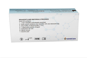 Home Use  Hiv Test Home Use Rapid HIV 1+2 Test Kit  CE0123  WHO 100%