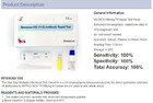 HCV Antibody Self Rapid Test  CE0123
