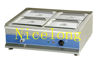 China Heavy duty stainless steel electric bain marie BM-4T supplier