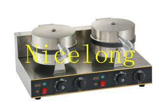 China Easy clean stainless steel electric waffle maker for sale HF-2 supplier