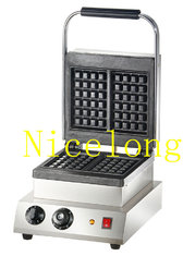 China Thermostat control stainless steel electric waffle machine HF-1F supplier
