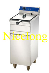 China Nicelong single tank electronic deep fryer machine with CE EF-161V/C supplier