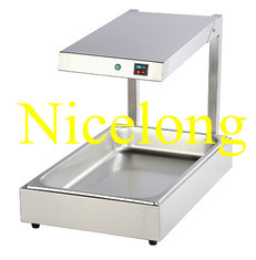 China EHS-330 stainless steel electric food show case supplier