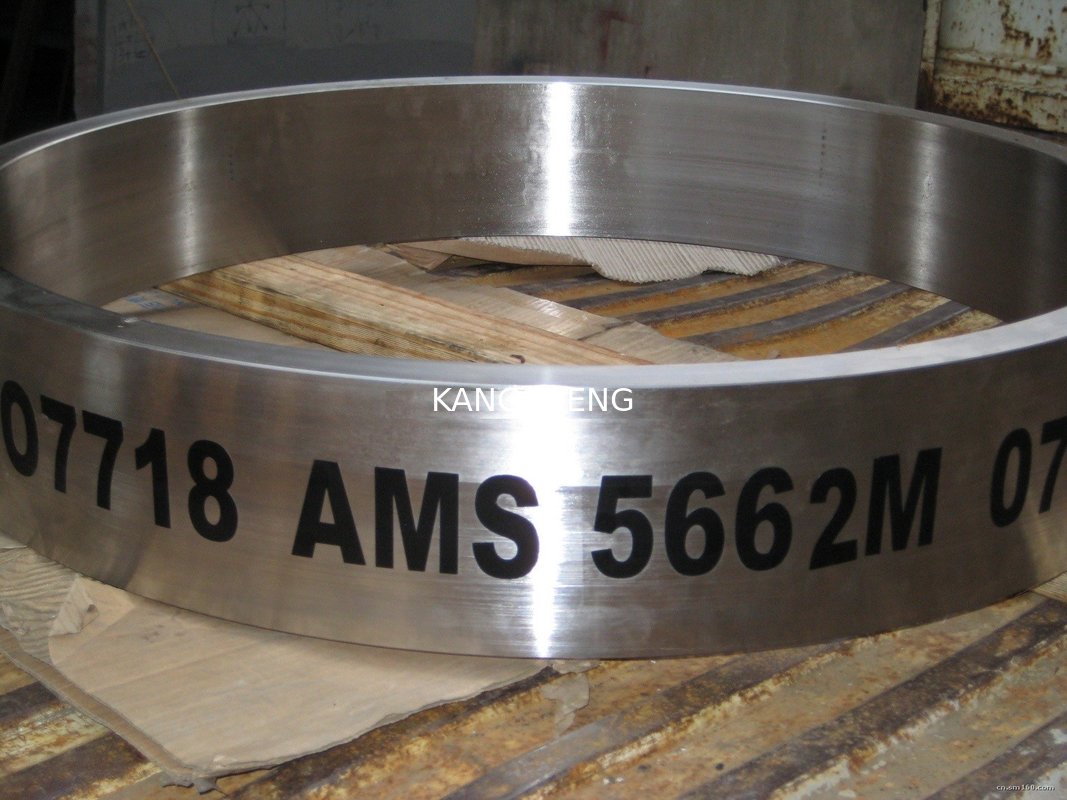 AMS 5662M UNS N07718 / Inconel 718 Nickel Alloy Corrosion and Heat-Resistant Ring