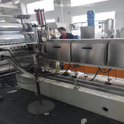PVC calcium carbonate sheet extrusion line