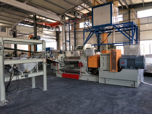 Rubber/plastic processing whole production line