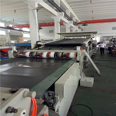 TPE +Carbon black sheet production line