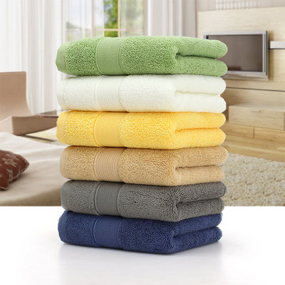 35*75cm/70*140cm colorful cotton wholesale face towels bath towels