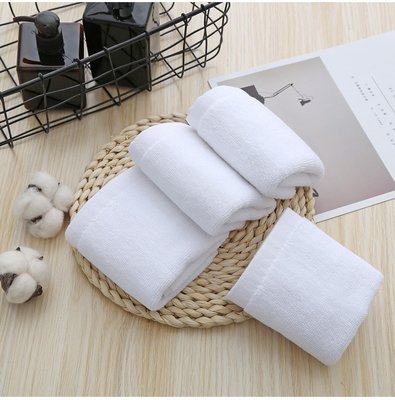Plain Design Wholesale Luxury 30*30cm Cotton Terry Towels Hotel Hand Towel