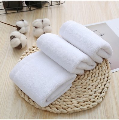Plain Design Wholesale Luxury 30*30cm Cotton Terry Towels Hotel Hand Towel