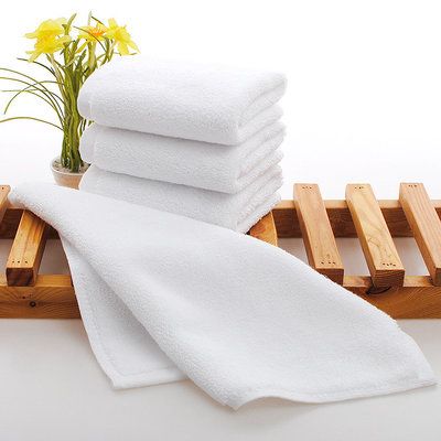 30*30cm Wholesale 100% Cotton Hotel hand towels hotel satin band hand towels