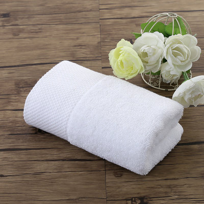 Hotel towel 35*75cm high quality 100% cotton soft white hotel towel