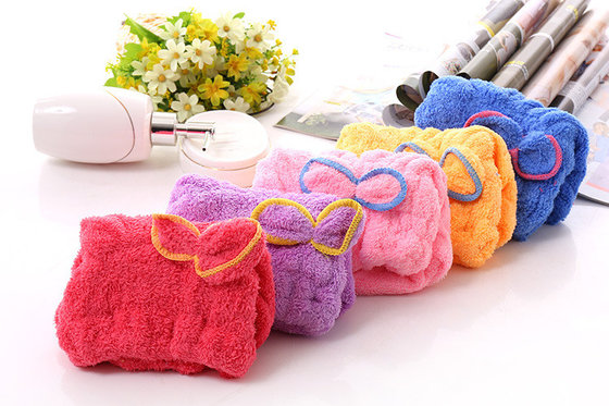 coral fleece hair-drying towel cap Hair Wraps/Magic Fast Dry Towel