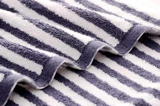 wholesale 100% cotton striped hotel bath towels