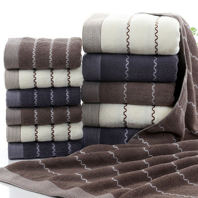 High Quality Organic 100% Egyptian Cotton Weave Bath Towels 70cm By 140cm