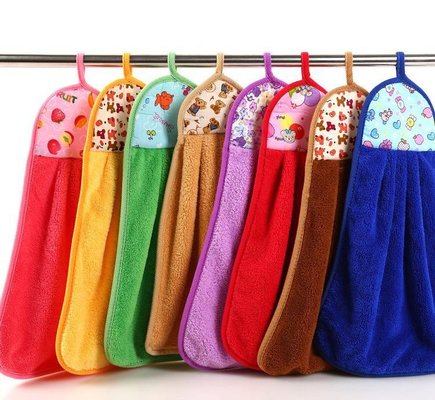 wholesale microfiber washcloth kitchen hand towel
