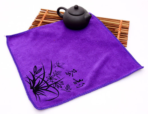 Hot sale plain microfiber tea towels, microfier tea towels bulkl, custom tea towel printing
