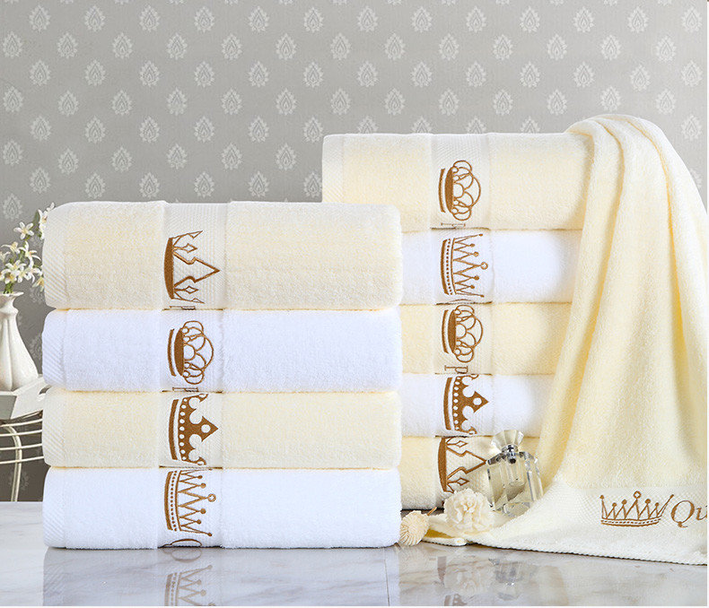 Hot Sale 100% Cotton Terry Face Towel /Embroided Hotel Face Towle/ Hand Towel