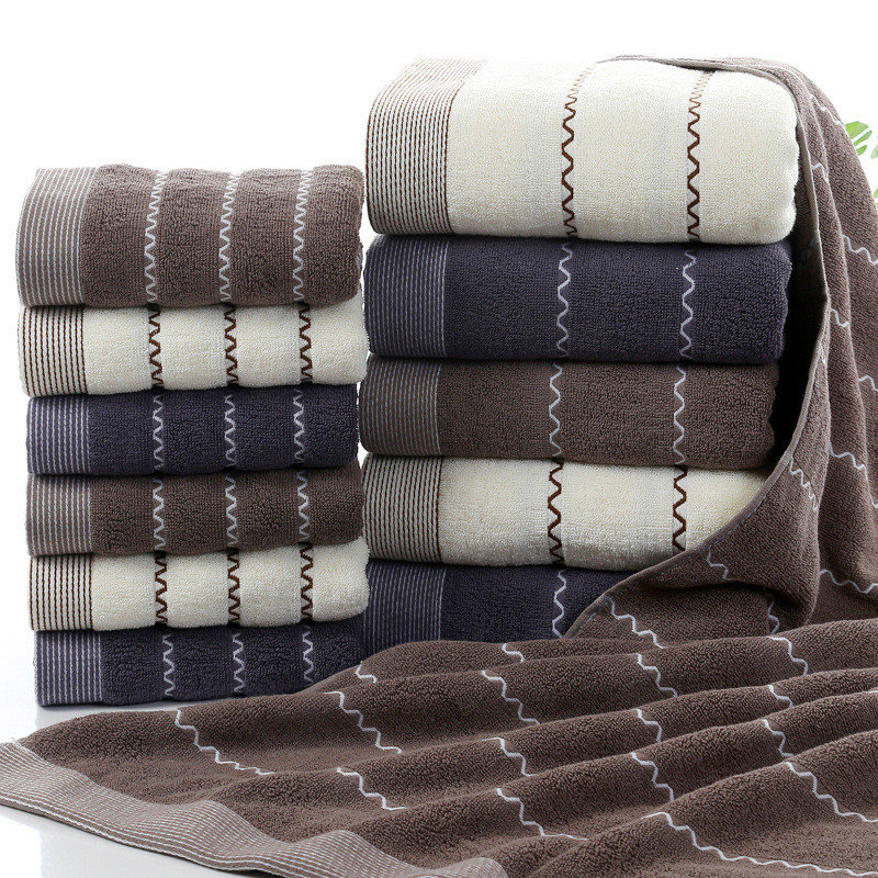 High Quality Organic 100% Egyptian Cotton Weave Bath Towels 70cm By 140cm
