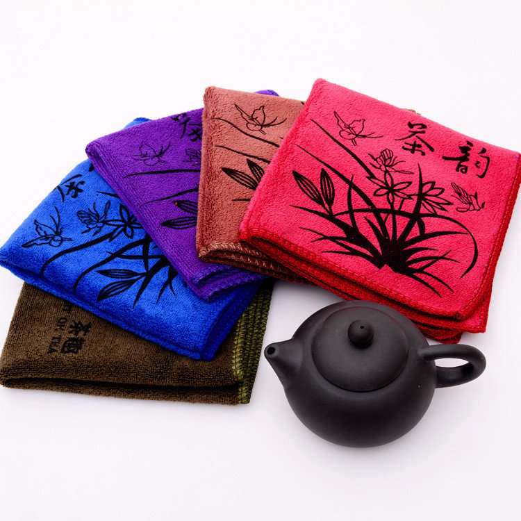 Hot sale plain microfiber tea towels, microfier tea towels bulkl, custom tea towel printing