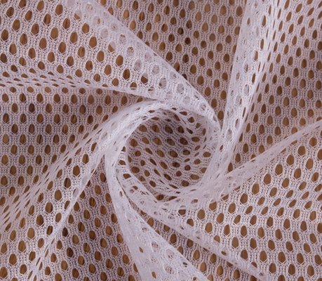 100%ployester knitted fabric/fabric for colthing curtain 100% polyester mesh fabric for the sports T-shirt