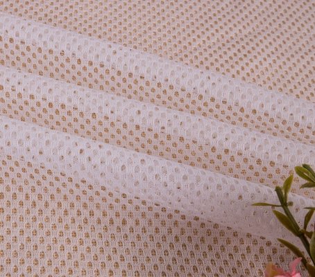 100%ployester knitted fabric/fabric for colthing curtain 100% polyester mesh fabric for the sports T-shirt
