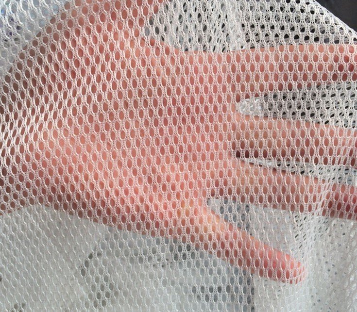 100%ployester knitted fabric/fabric for colthing curtain 100% polyester mesh fabric for the sports T-shirt