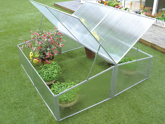 Large aluminium cold frame/nursery greenhouse/Cold frame greenhouse/Brooder house