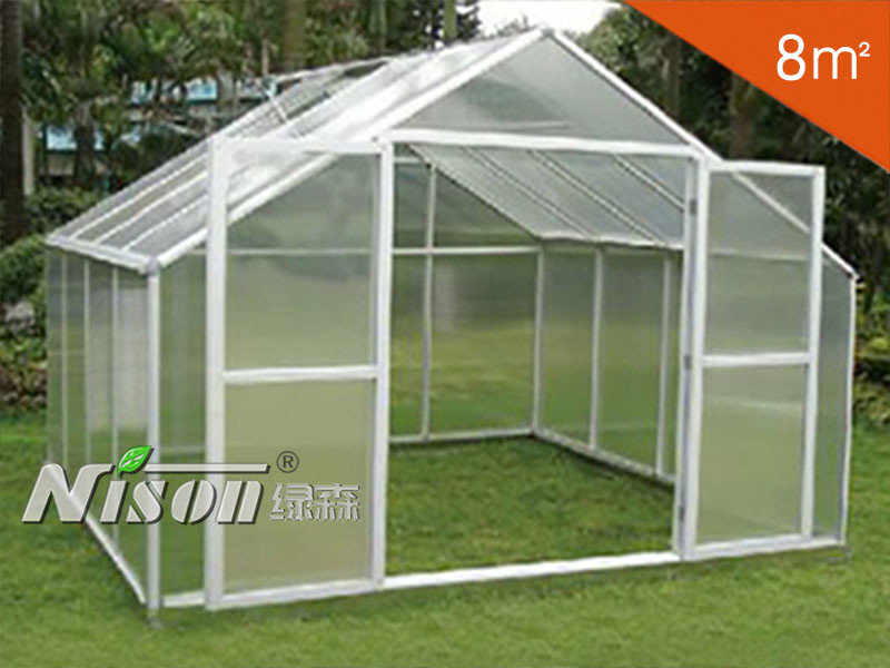 High Quality of Greenhouse with Aluminium Frame and Polycarbonate Sheet/Hydroponics Irrigation System PC greenhouse