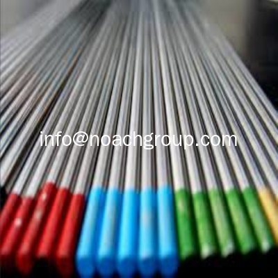 WT20 Electrodos de tungsteno lantano WL10 WL15 WL20 para MUESTRA, México, España,Free samples Made in China supplier