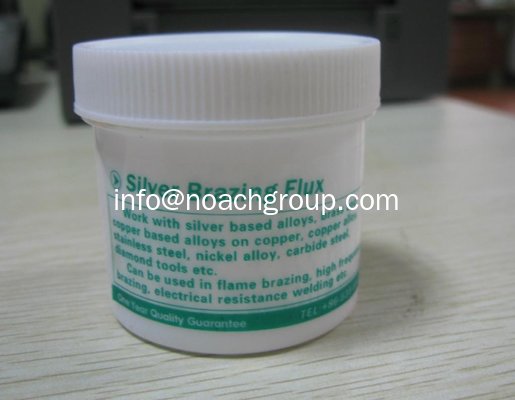 china Silver Brazing White Flux Paste No.601,650 BAg, BCuP,brazing fluxes,Copper,  factory directly supplier