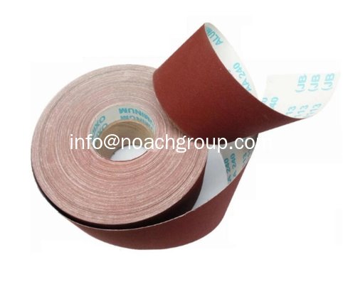 P400 Grit Abrasive Cloth Rolls / Aluminum Oxide Use In Hand Sanding, abrasive sandpaper,Coated Abrasive Belts supplier