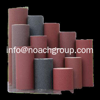 P400 Rollos de tela abrasiva de grano / óxido de aluminio Uso en lijado manual, papel de lija abrasivo, bandas abrasivas supplier