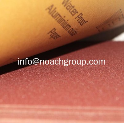 Silicon Carbide Waterproof Sandpaper Sheets For Automobile, furniture, leather,metal supplier