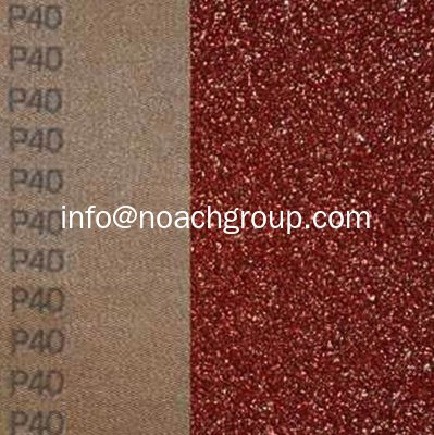Aluminum oxide abrasive for making sanding belts Compact polyester abrasive cloth rolls for metal polishing supplier