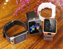 Smart Watch with 2G modem, Micro SIM card, 1.54inch Screen, Healthy pedometer, Stopwatch, Voice Chat etc.