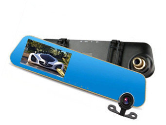 Car Dashboard Camera, Car DVR, Car Video Recorder Full HD 1080P, 4.3" Inch LCD with Dual Lens(optional)