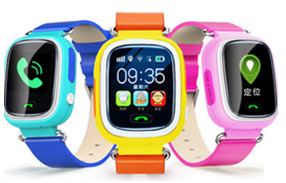 Child Smart Watch with 2G modem, Micro SIM card, 1.22 inch Screen, LBS location, Healthy pedometer, Voice Chat etc.