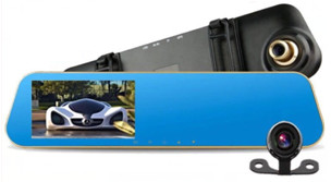 Car Dashboard Camera, Car DVR, Car Video Recorder Full HD 1080P, 4.3" Inch LCD with Dual Lens(optional)
