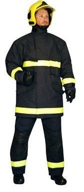 Dupont Nomex Fireman Turnout Gear / Black Fireman Bunker Gear