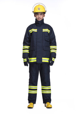 Firefighters Equipment Fireman Turnout Gear Flame Retardant Uniforms with Nomex IIIA