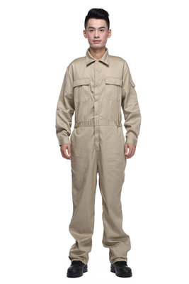 High Performance FR Cotton Antistatic Arc Flash Suit Protective Safety Apparel XS - XXXXL