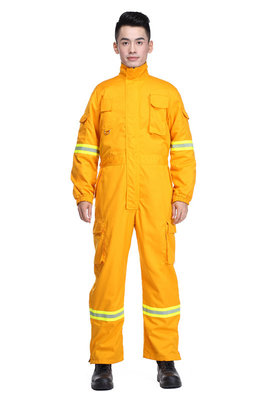 EN11612 Flame Retardant Firefighter Rescue Suit Uniform for Firefighting