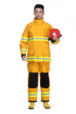 High Performance Customized Dupont Nomex Firefighter Uniforms for Firefighting