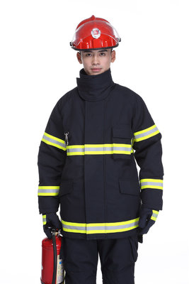 Custom Fire Protection Clothing Firefighting Turnout Gear with Reflective Tape