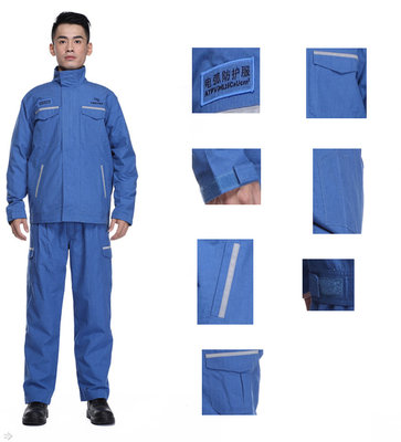 Fireproof Arc Flash Suit Safety Equipment Protective Garment for Welding Industry
