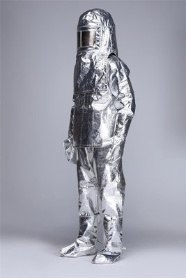 Fire Retardant Heat Insulation Light Fire Entry Suits / Fire fighting Suit Aluminized
