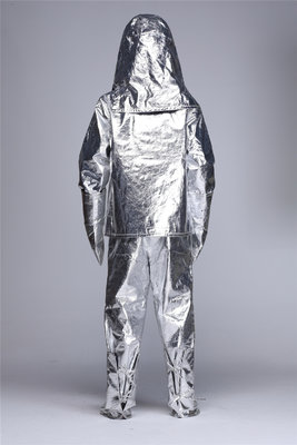 High Performance Aluminized Fire Proximity Suit / Heat Insulation Light Fire Entry Suits