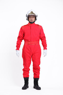 Fireproof Motorcycle Auto Racing Suits for Racing Driver , Flame Retardant Clothes