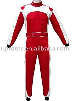 Flame Retardant Protective Nomex Auto Racing Suits White Red Blue Black XS - XXXXL